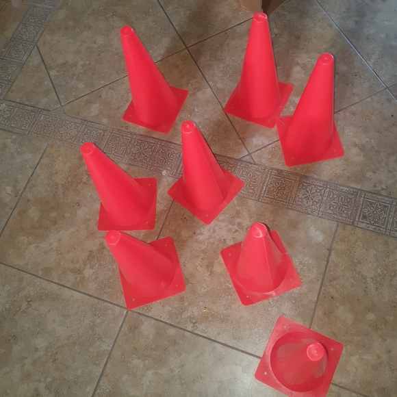 Other | Red Traffic Cones | Poshmark